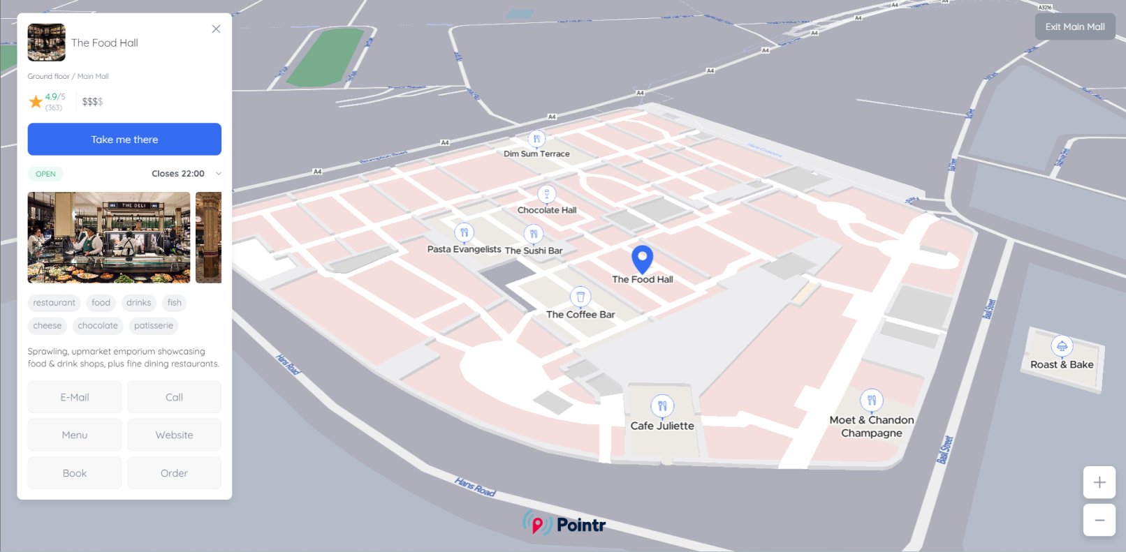 In-store mapping and navigation | Pointr Deep Location®